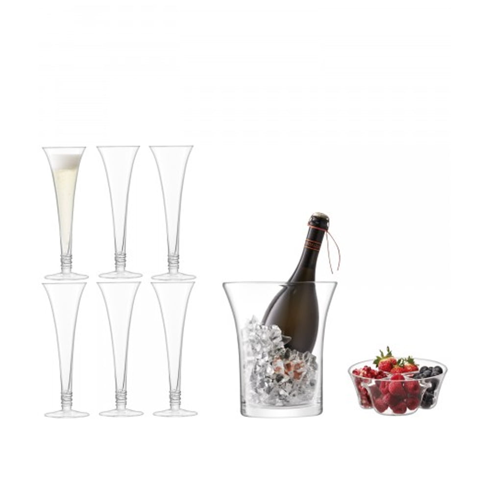 LSA International Prosecco Grand Serving Set - Clear